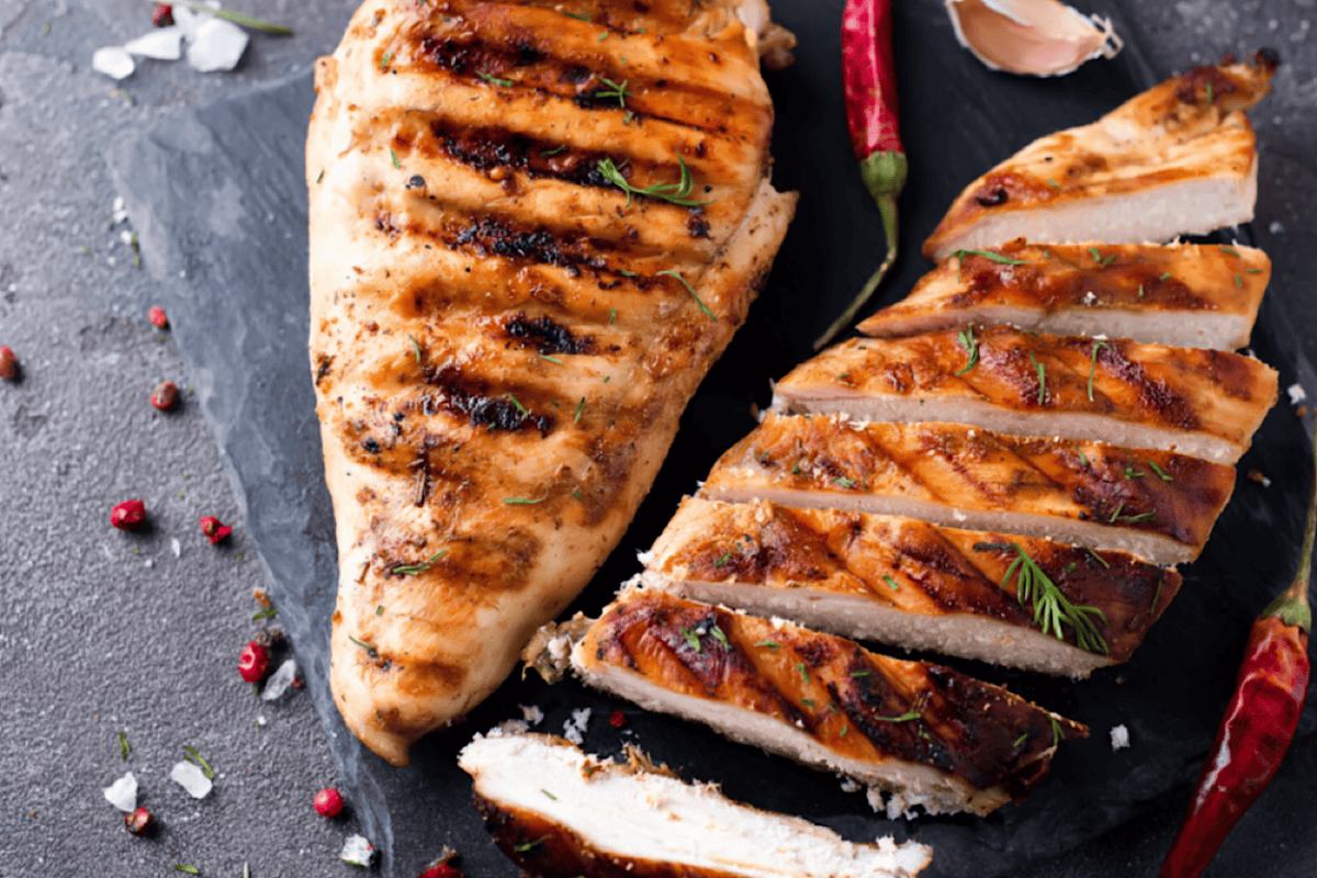 Perfectly Grilled Chicken Breasts | ChefsTemp