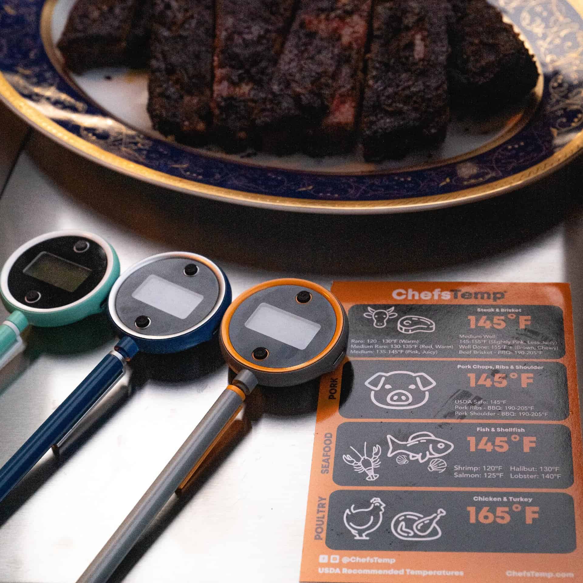 Pocket Pro 1-Second Rechargeable Instant Read Thermometer