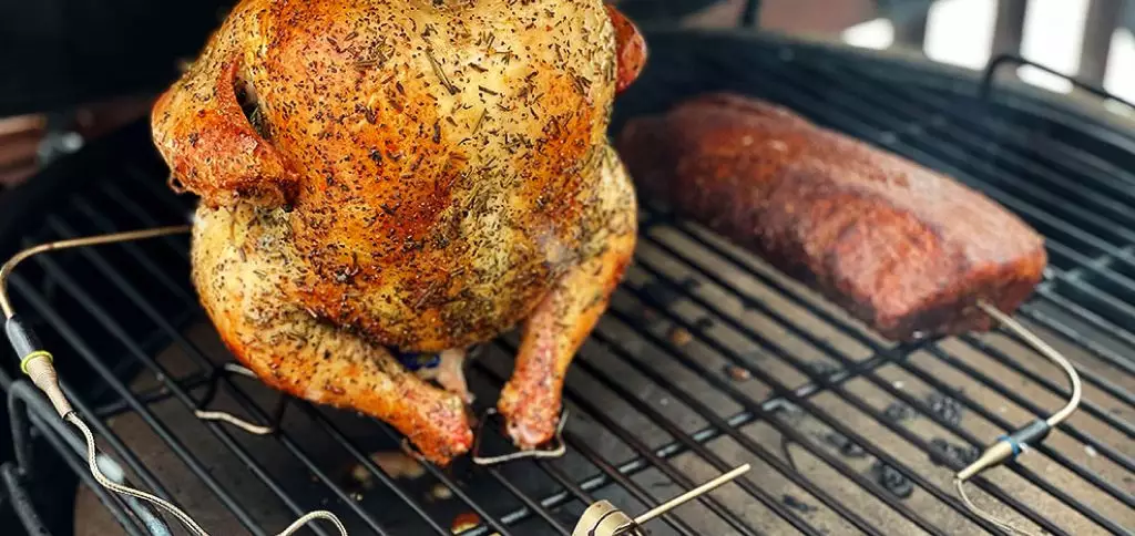 ChefsTemp Quad XPro Wireless Meat Thermometer Long-Range BBQ Alarm